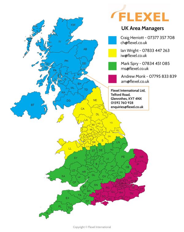 Contact Flexel | For All Enquiries Call 01592 760 928
